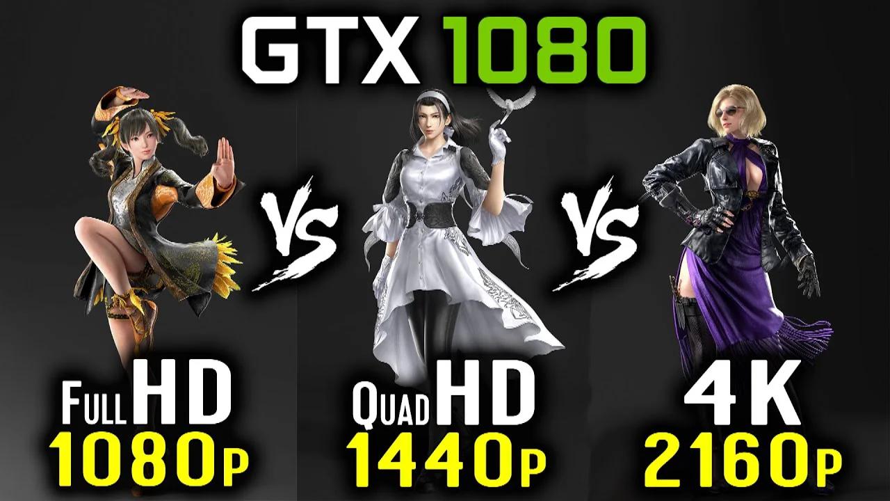 Tekken 8 - 1080p vs 1440p vs 2160p 4K - GTX 1080 + TAA, TSR, NIS, FSR 1 ...