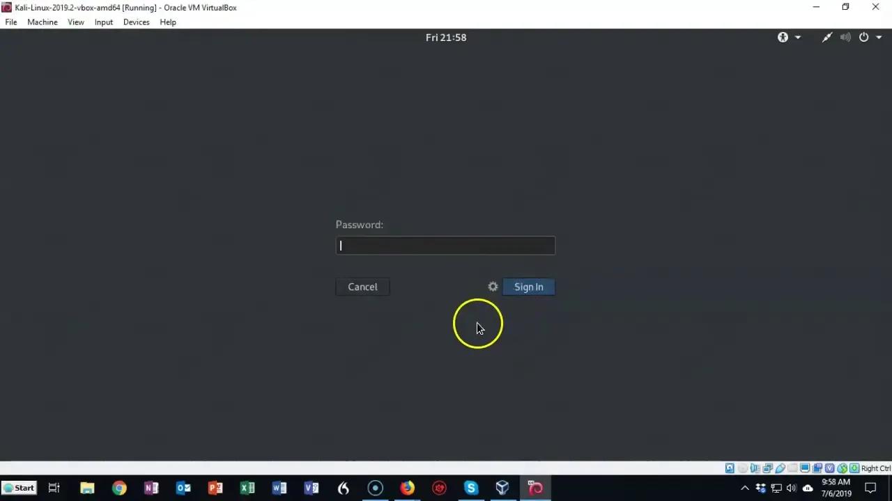 Create a Virtual Install of Kali Linux Using VirtualBox