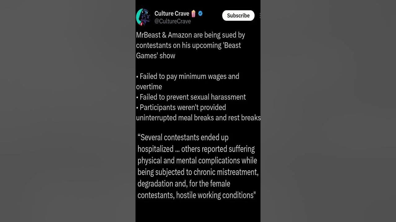 Mr Beast's new NIGHTMARE