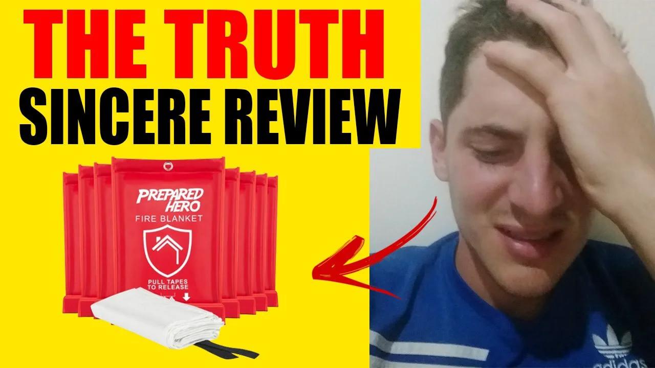 Prepared Hero Fire Blanket Review Warning Does Prepared Hero Fire