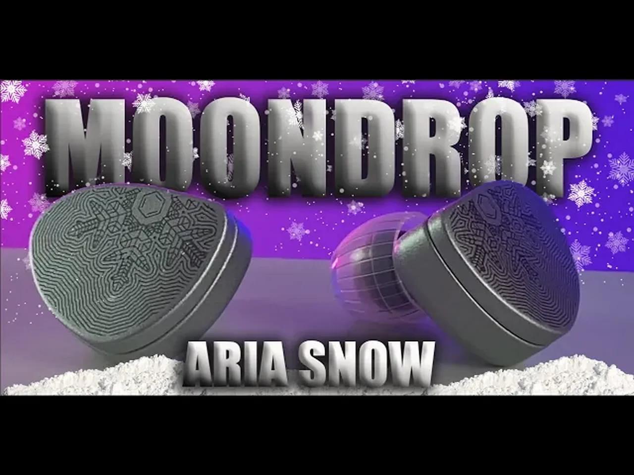 MoonDrop Aria Snow Edition - A different sound..Classic MoonDrop!