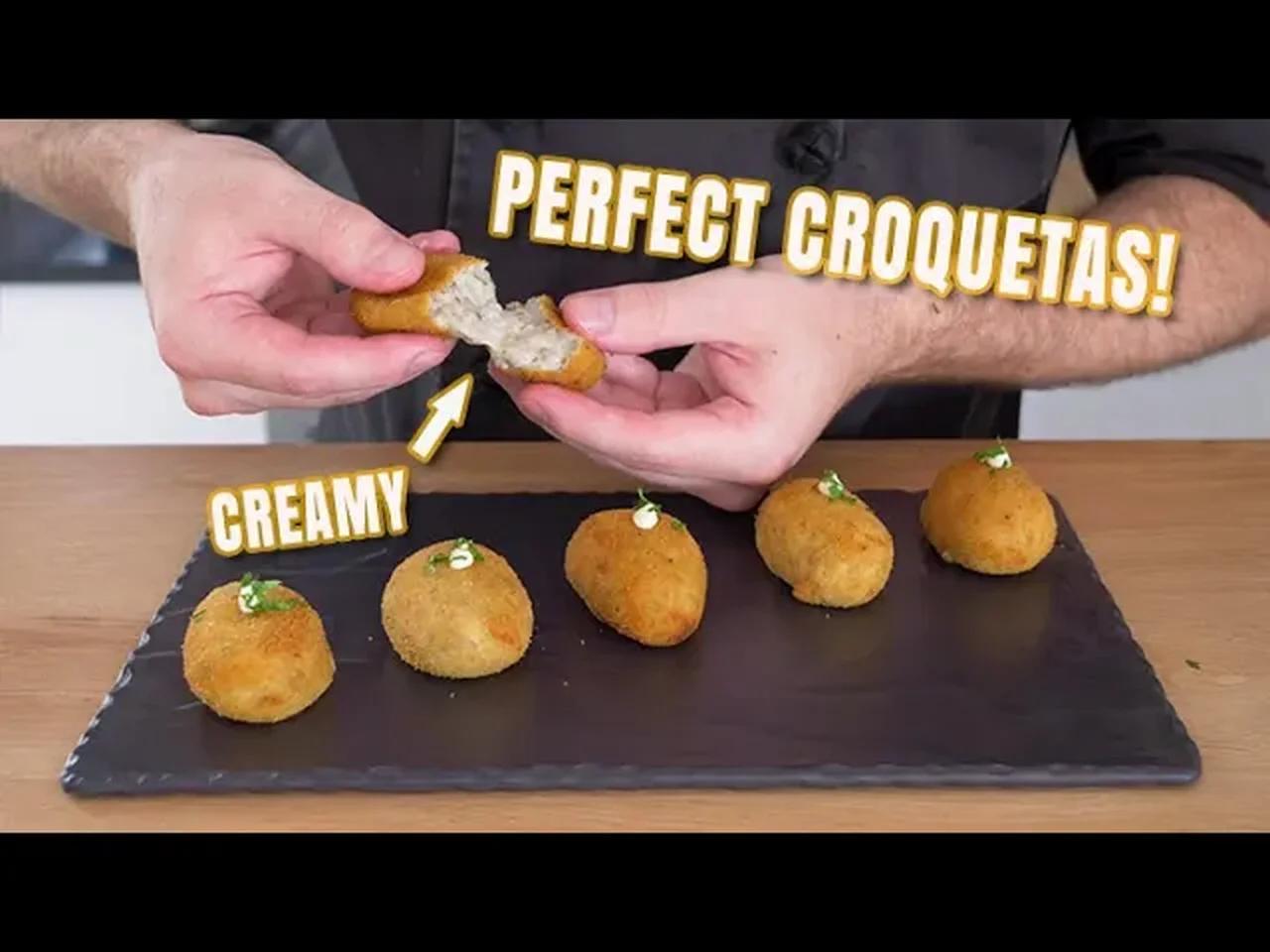 How to Make Croquetas from SPAIN | EASY Spanish Tapas Recipes | Chef James