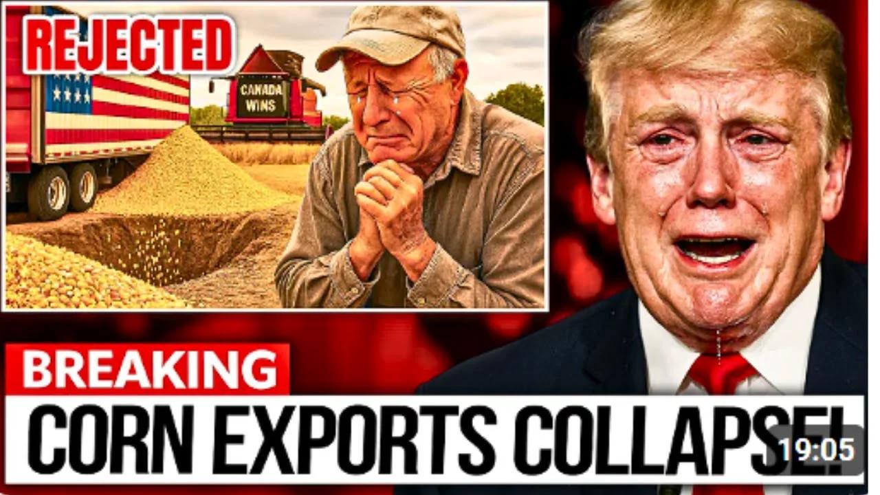 Trump GOES NUTS as U.S. Corn Exports REJECTED — Canada Strikes MAJOR Corn Deals