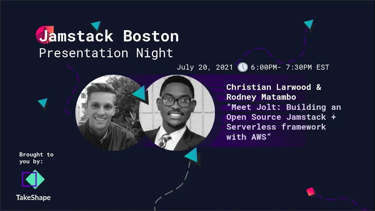 Meet Jolt: Building an Open Source Jamstack + Serverless framework with AWS