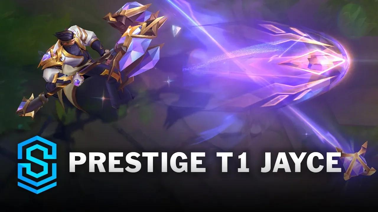 Prestige T1 Jayce Skin Spotlight - Pre-Release - PBE Preview - League ...