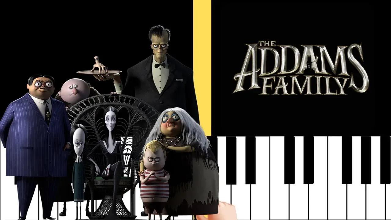 THE ADDAMS FAMILY THEME - Piano Tutorial