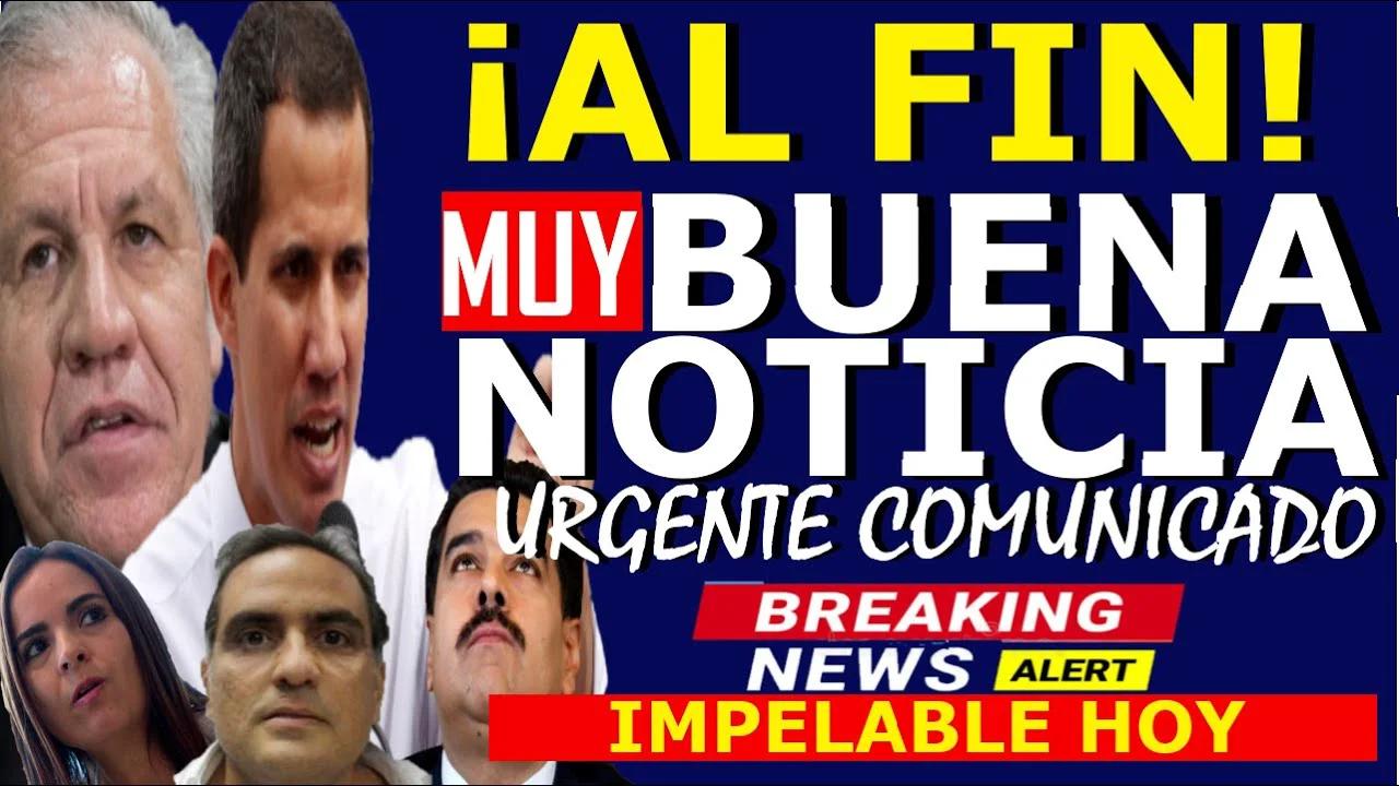 🔴HACE 5 MINUTOS, LUIS ALMAGRO CONDENA A MADURO Y ALEX SAAB - GUAIDO ...