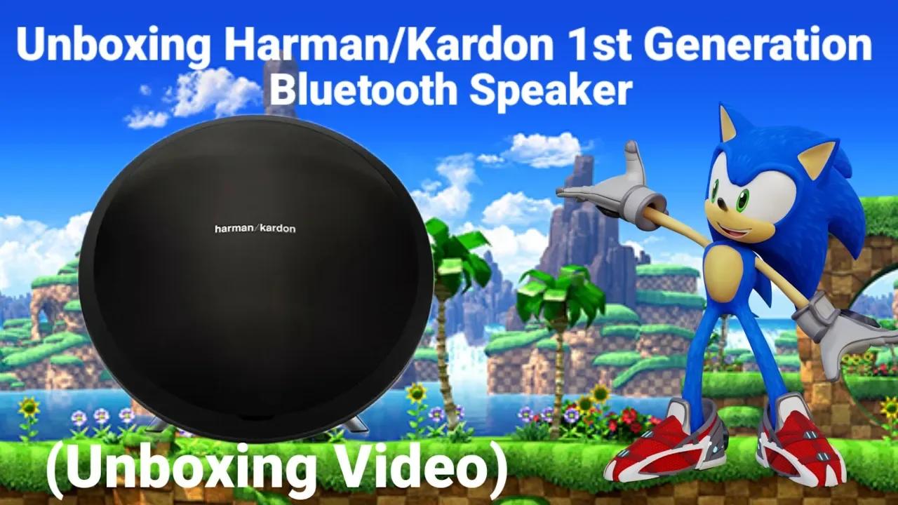 Unboxing Harman/Kardon Bluetooth Speaker 1st Generation (Unboxing Video)