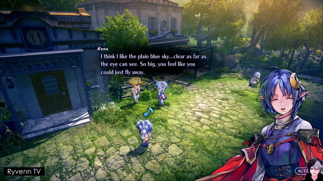Star Ocean The Second Story R : Claude Looking at the Sky
