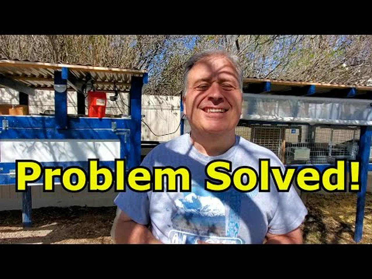 Problem Solved (Temporarily) For My Meat Rabbits