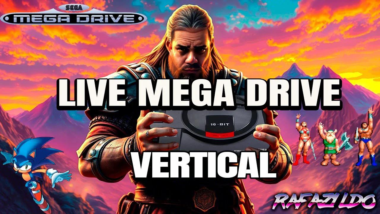 LIVE VERTICAL 🔴 Mega Drive Nostalgia ao Vivo