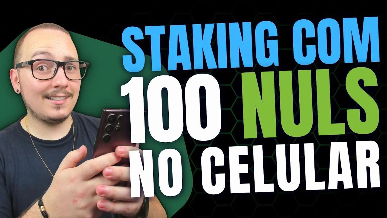🛑 - COMO FAZER STAKING COM 100 NULS NO CELULAR, STAKING LIQUIDO NULSWAP.