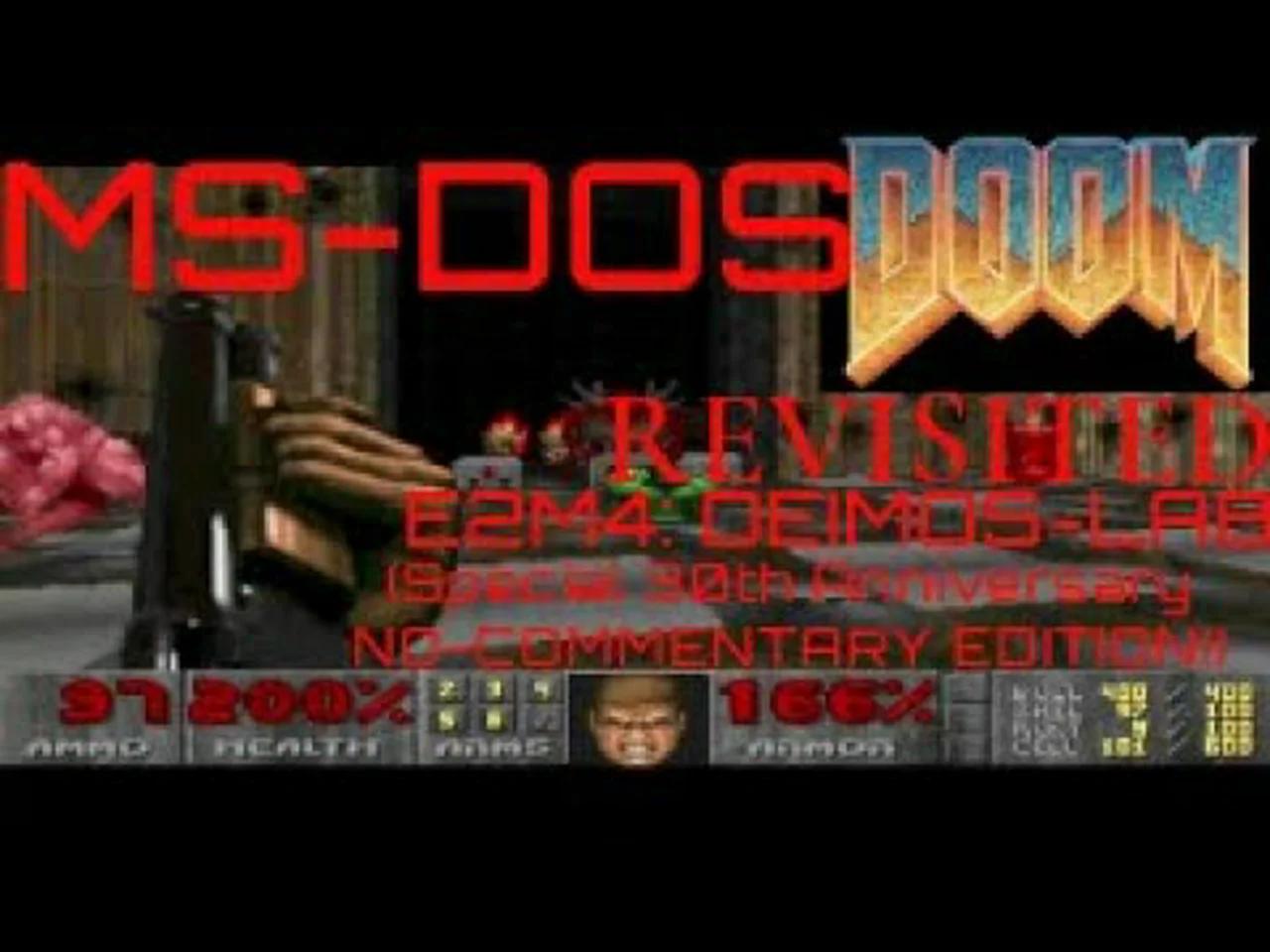 30th Anniversary Doom E2M4: Deimos Lab (100%)!