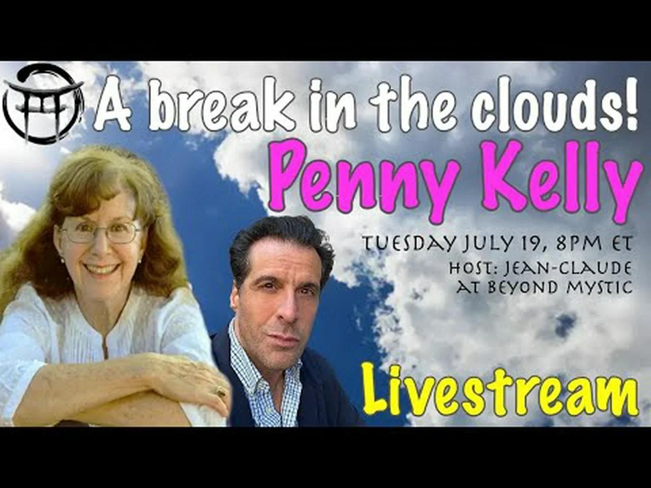 🔴LIVESTREAM SIMULCAST: A BREAK IN THE CLOUDS WITH PENNY KELLY & Jean ...