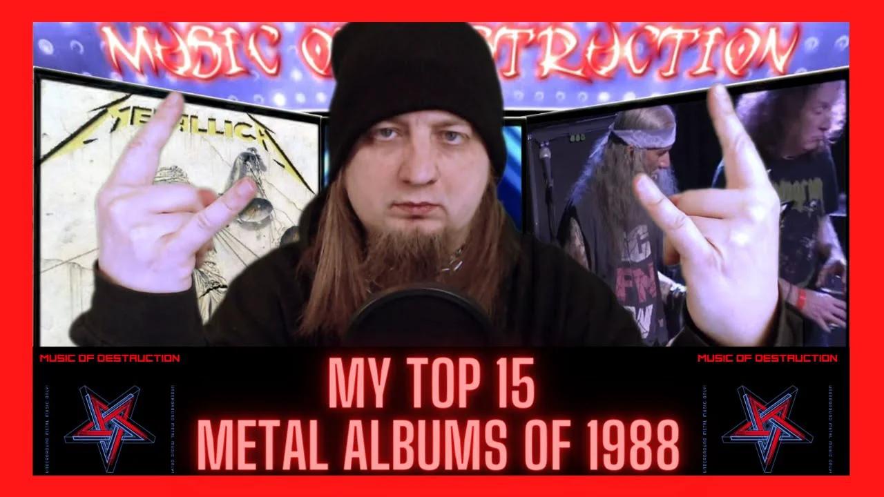 ️My Top 15 Metal Albums Of 1988 ️