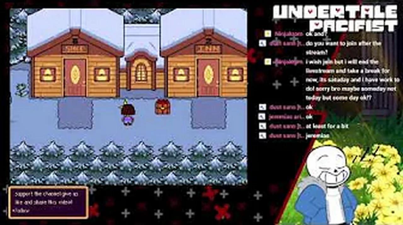 Undertale: Pacifist Route part 2 / Livestream!