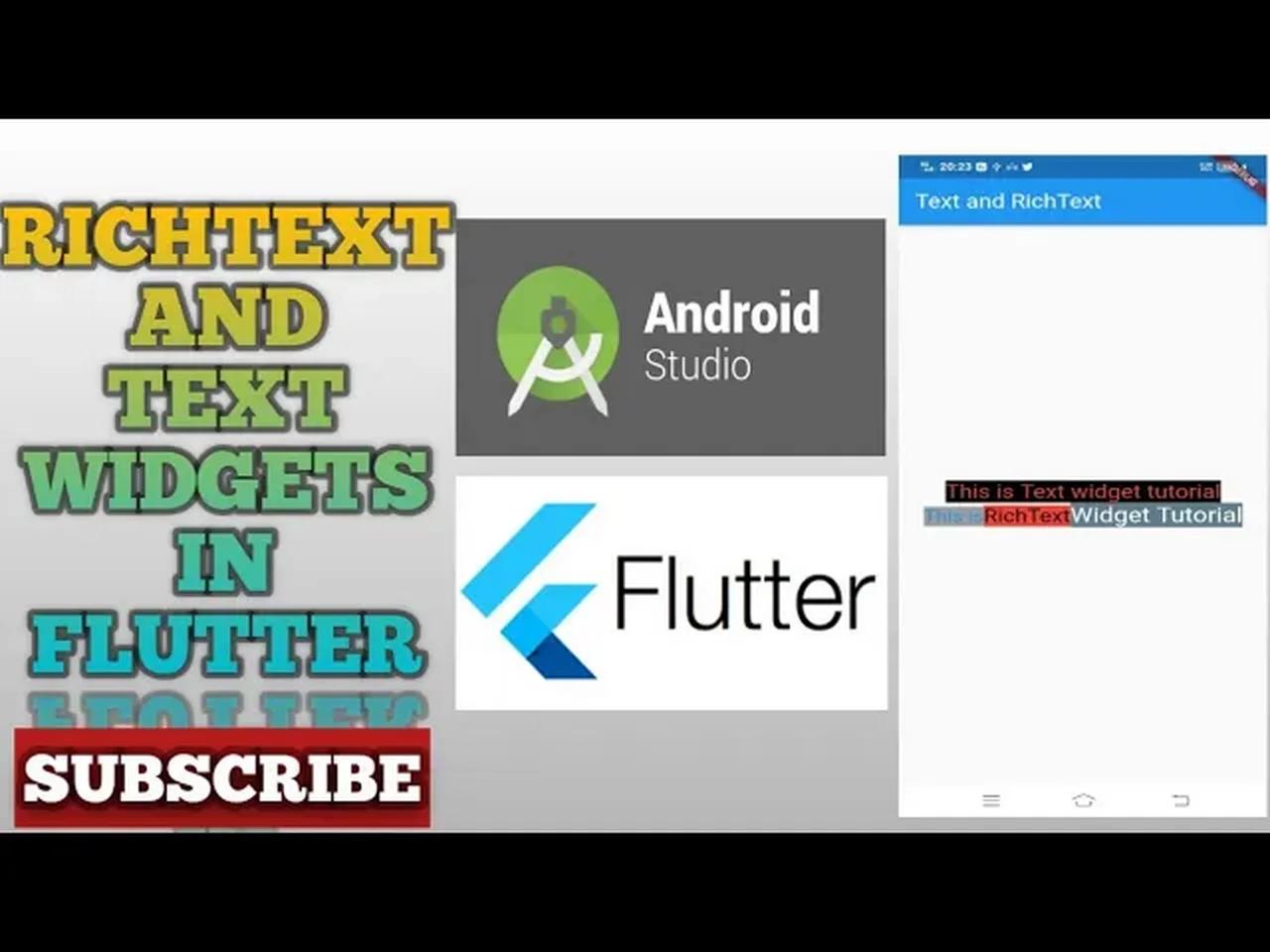 Flutter RichText | Rich Text in flutter | RichText Style Flutter | #9 Flutter RichText | Rich Text in flutter | RichText Style Flutter | #9