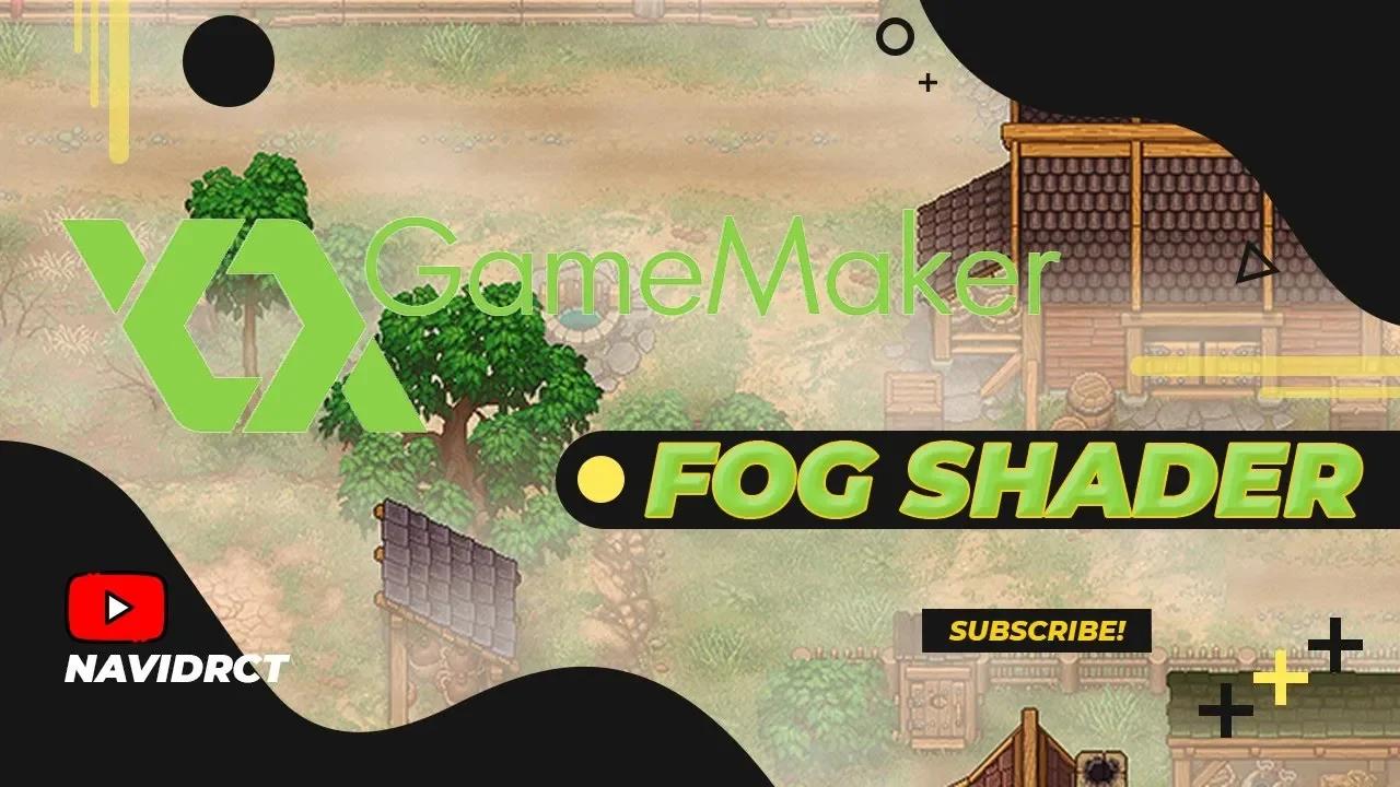 fog shader in GameMaker studio 2.3 fast and easy