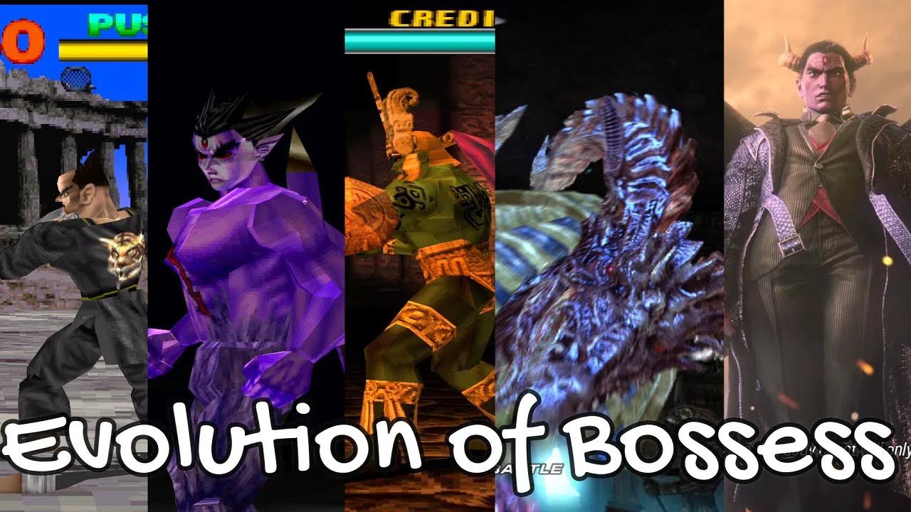 Evolution of Tekken Bosses from Tekken 1 to Tekken 8