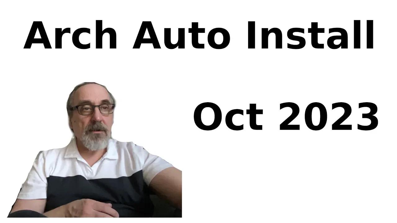 Arch Auto Install