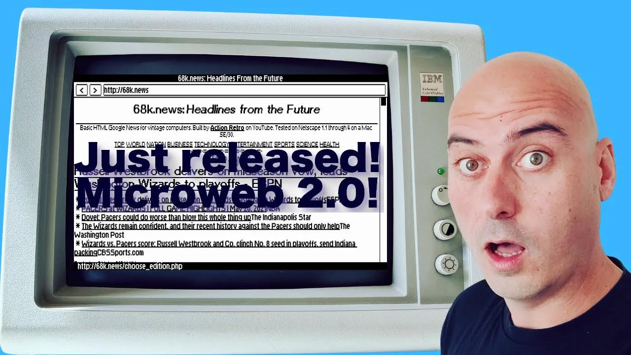 Microweb 2 0 Web Browser For Dos Just Announced