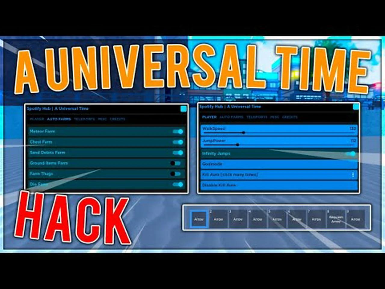 Roblox A Universal Time Hack Script Insta Kill Kill Aura Autofarm Godmode And More Pastebin