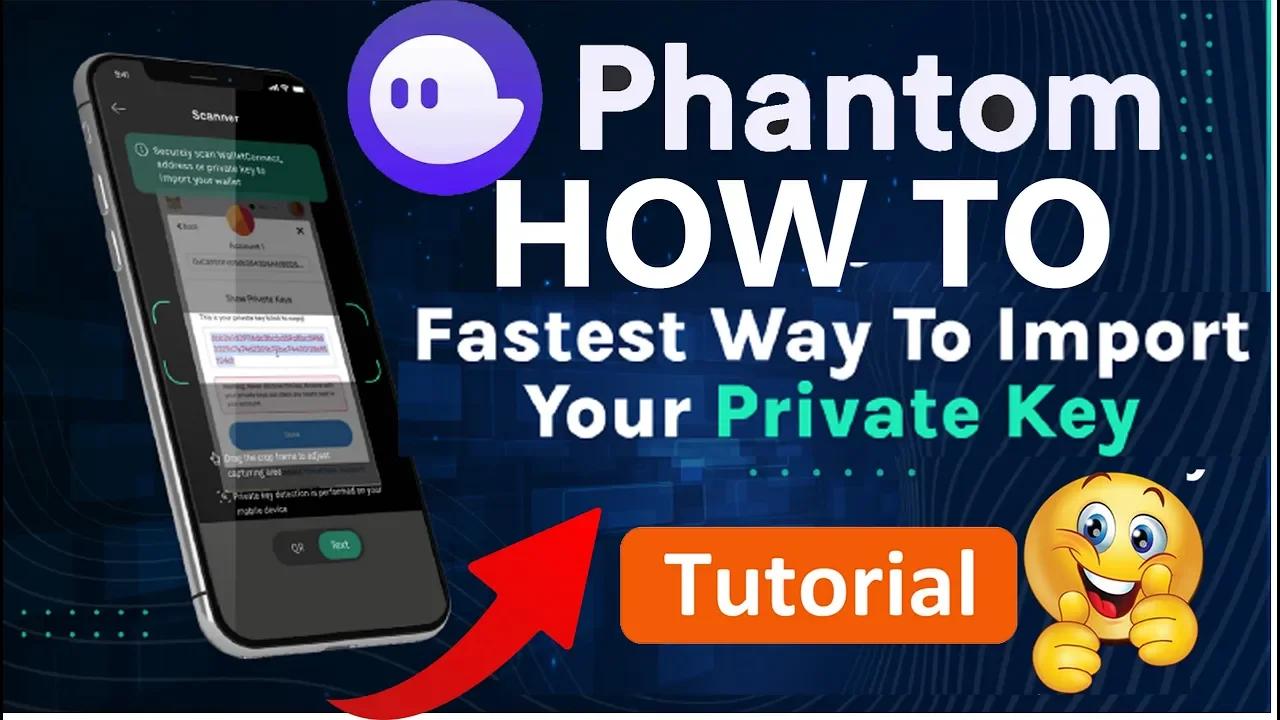 How To Import Private Key to Phantom Wallet | ETH Wallet | Crypto ...