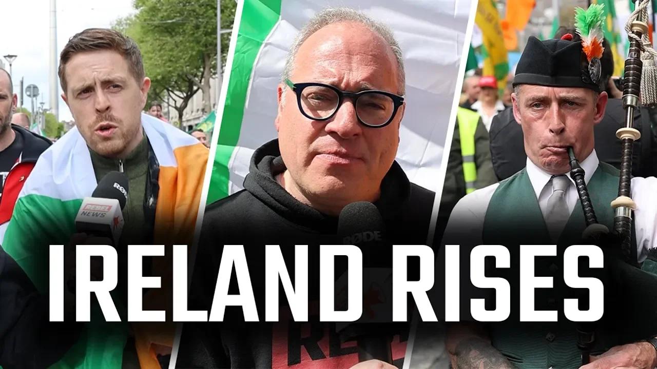 Ireland takes a stand against mass migration with huge patriotic rally