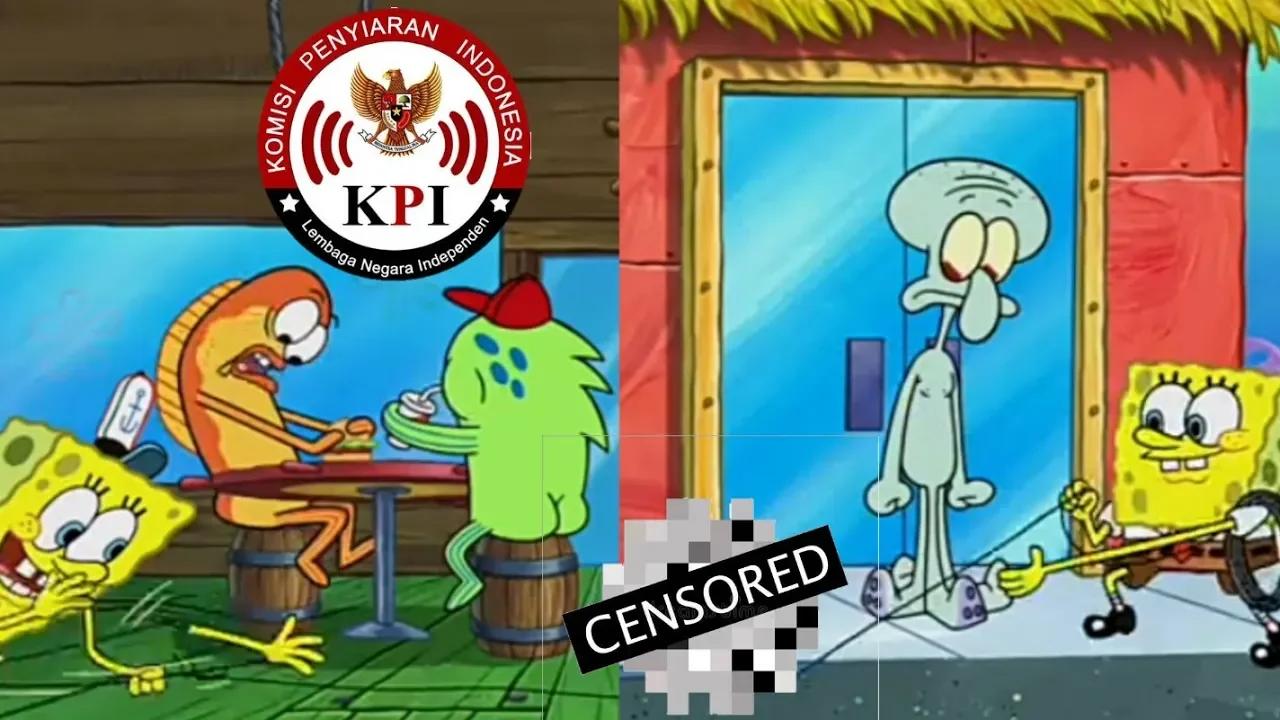 9 Adegan Film SpongeBob SquarePants yang Kena Sensor KPI