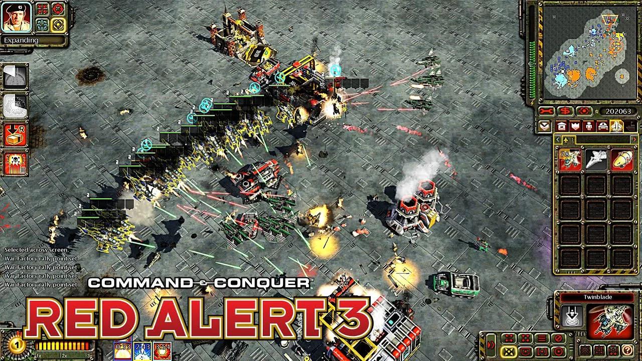 Red Alert 3 New Dawn MOD Those Laser Fight make me feel like Star Wars
