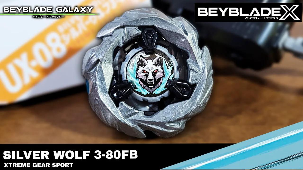 Análise UX-08 SILVER WOLF 3-80FB [Beyblade X]