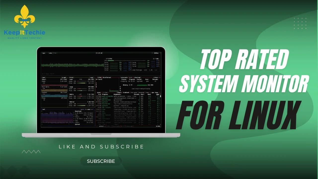 Monitor Your Linux System with BpyTop