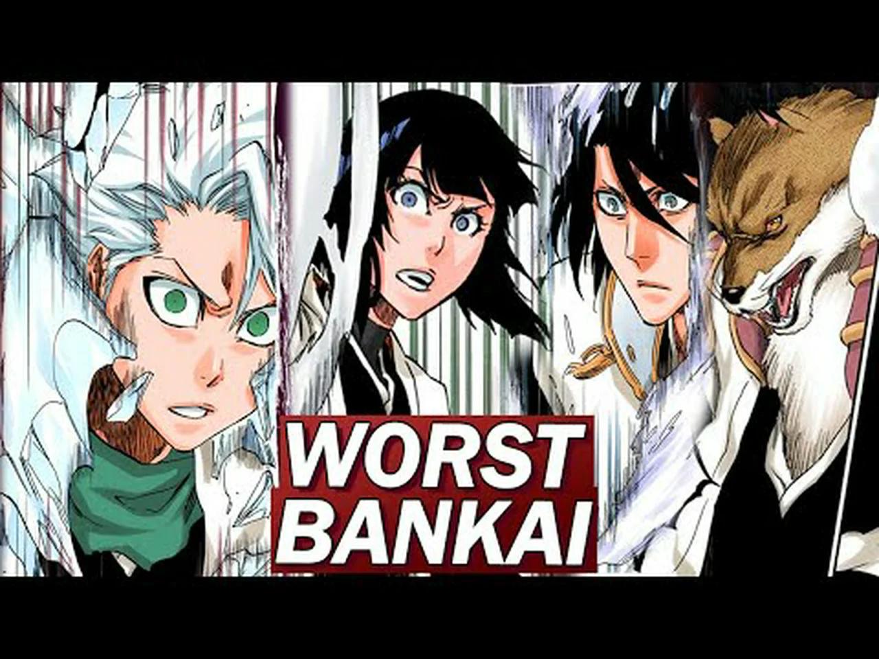 TOP 5 WORST BANKAI | WEAKEST BANKAI RANKED | BLEACH Discussion
