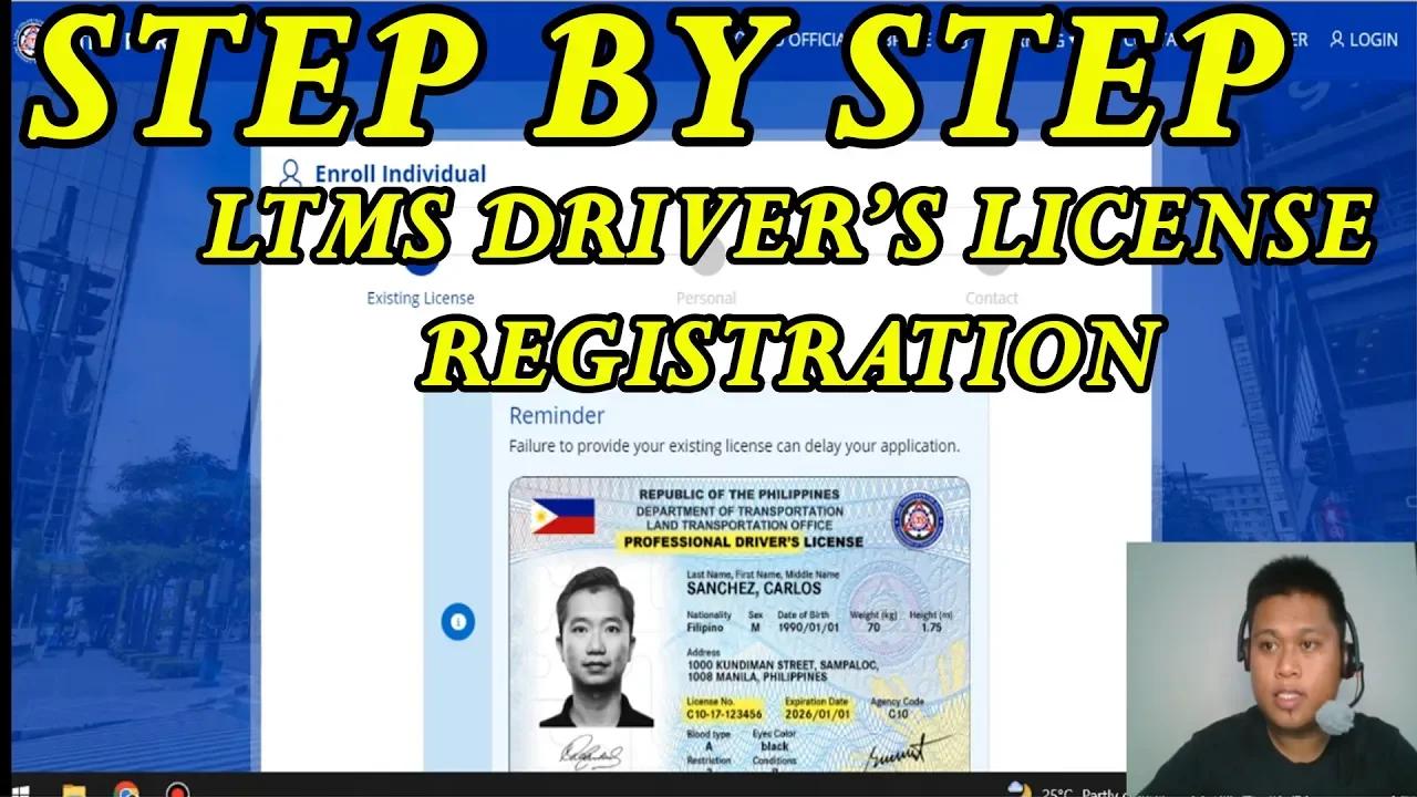 LTO DRIVER'S LICENSE RENEWAL REGISTRITION STEP BY SYEP MAY 27 2023 ...