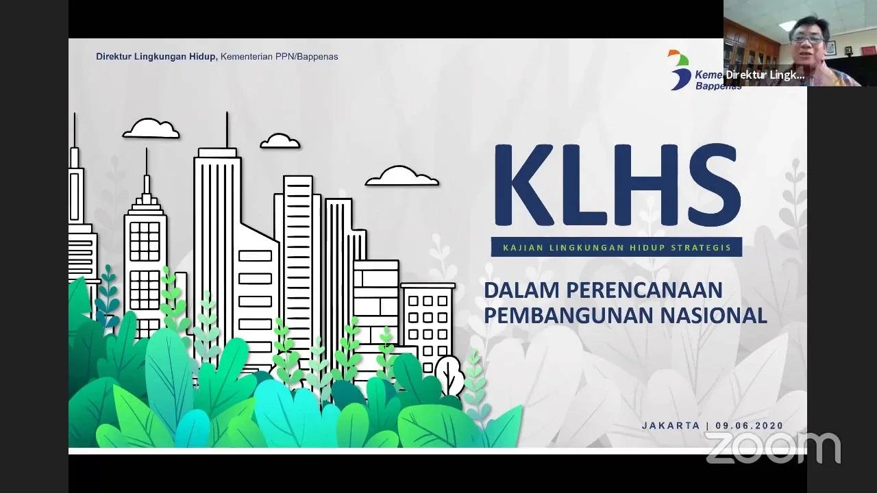 Peran KLHS dalam Pembangunan Nasional oleh Ir. Medrilzam | Webinar KLHS ...