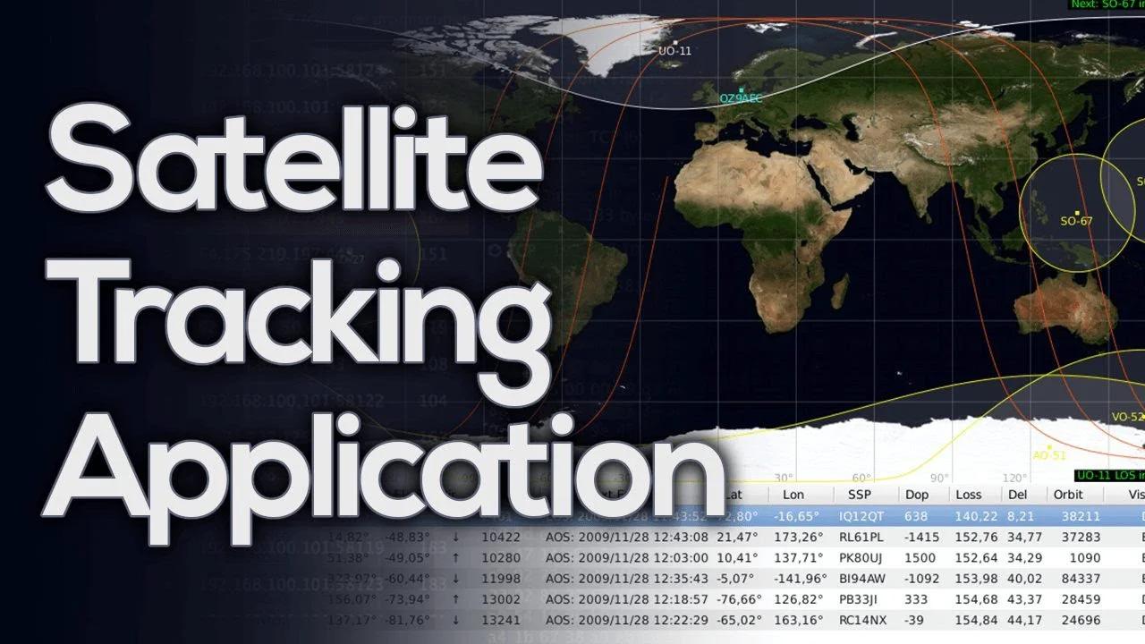 Real time satellite tracking tool - Gpredict Kali Linux