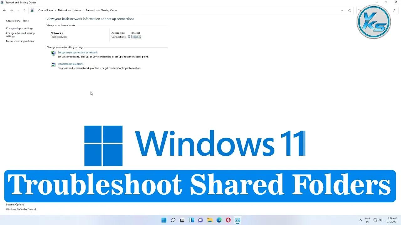 How To Troubleshoot Shared Folders in Windows 11