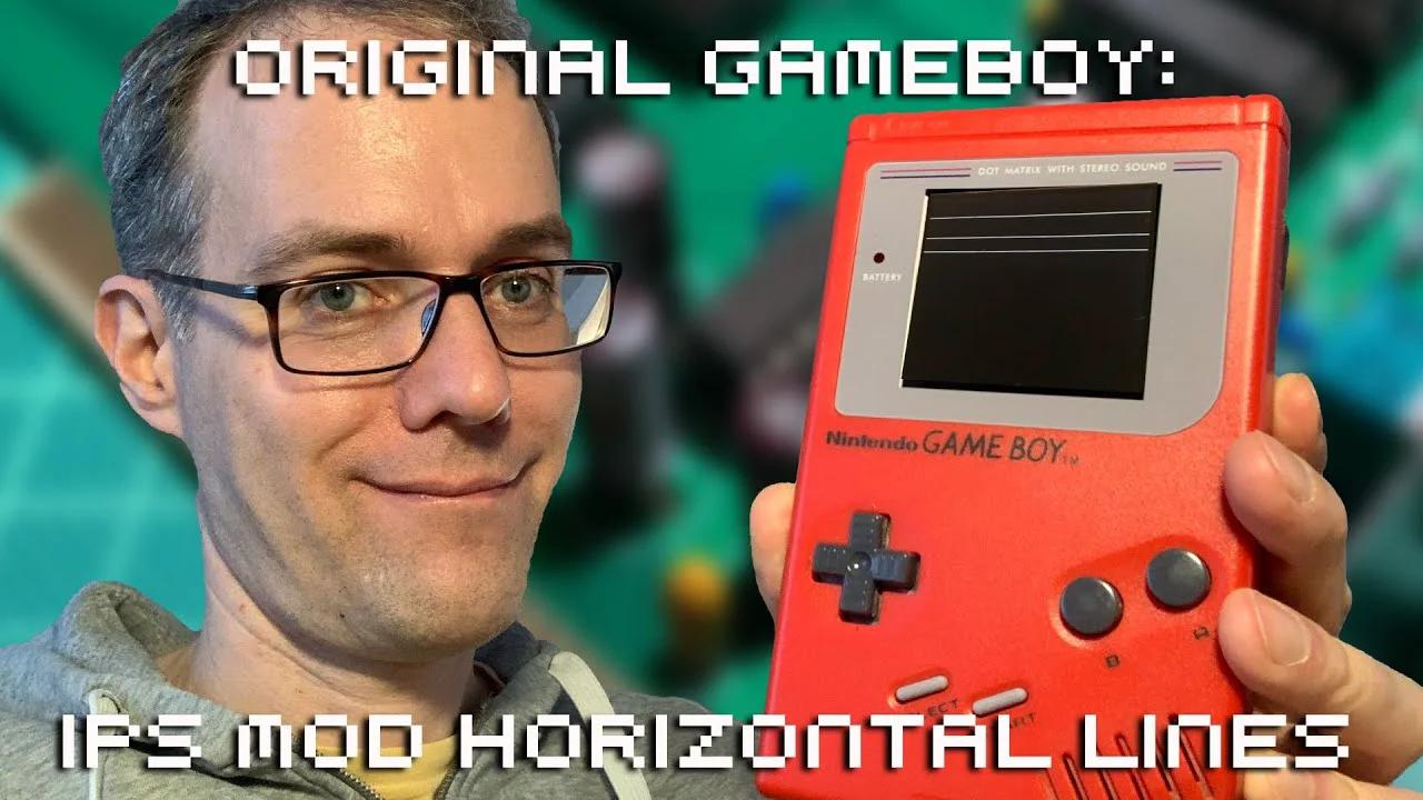 Original GameBoy: IPS Mod Horizontal Lines