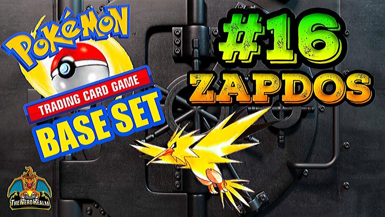 Pokemon Base Set #16 Zapdos