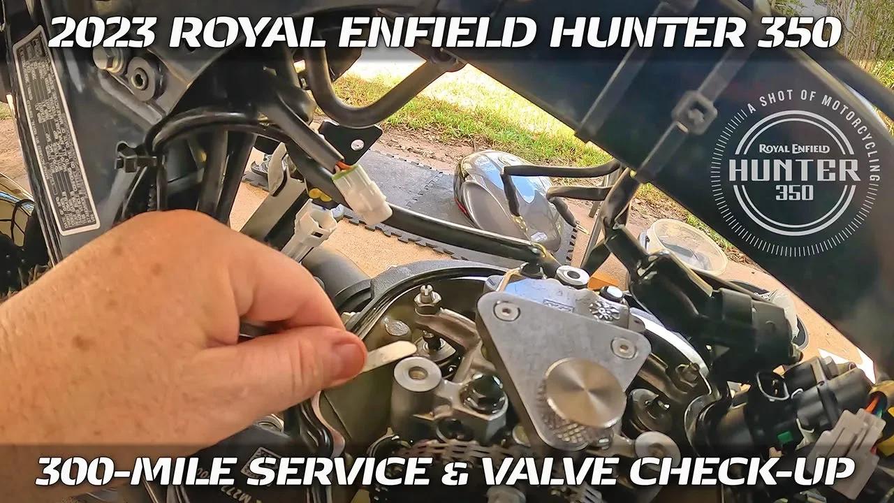 Royal Enfield Hunter 350: First 300-mile Break-in Service