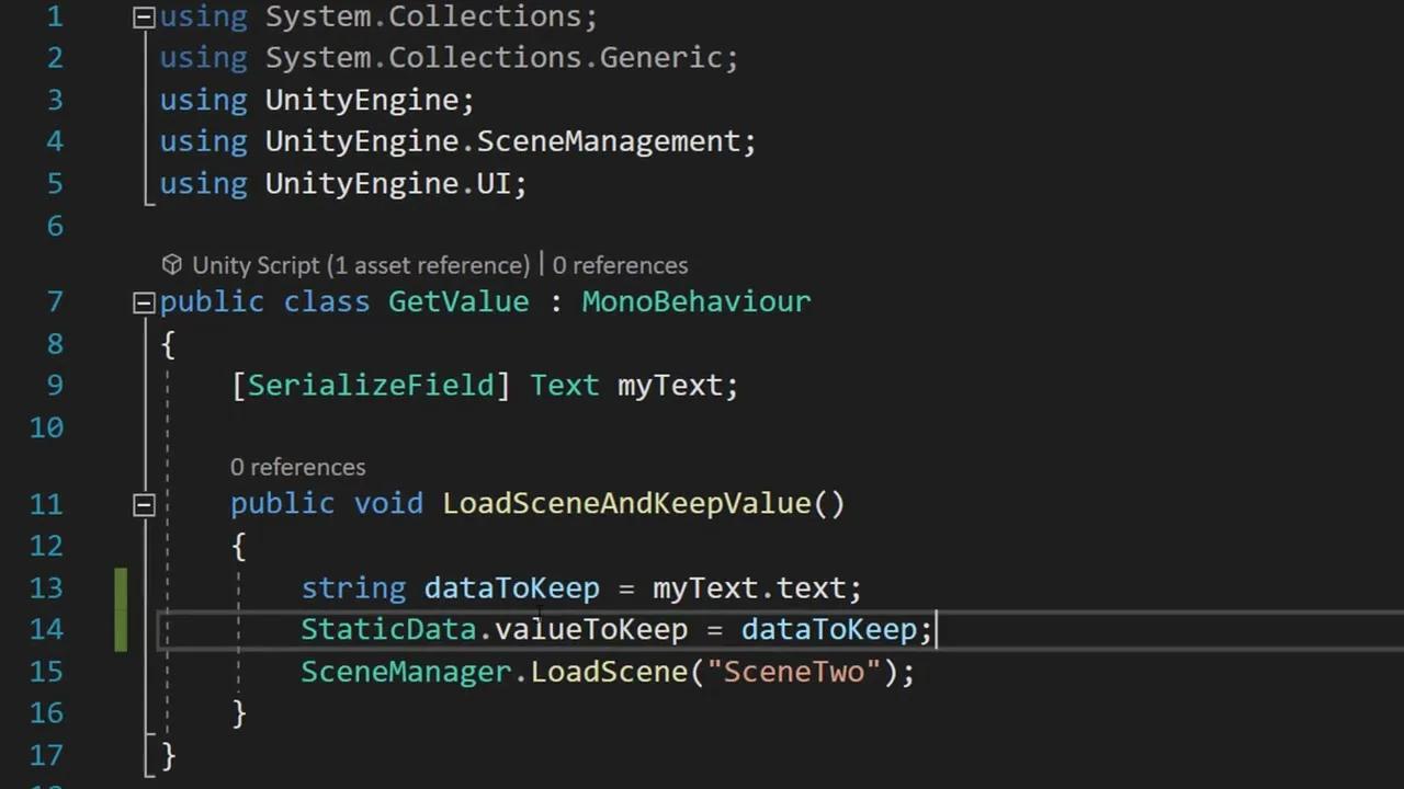 How to Transfer Data Between Scenes in Unity (Simple)