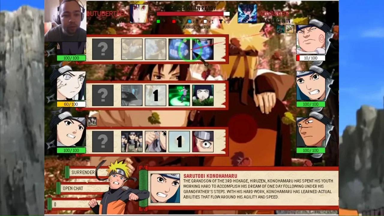 Naruto Arena Voltou! Conheça minha Equipe para chegar a Missing-Nin!