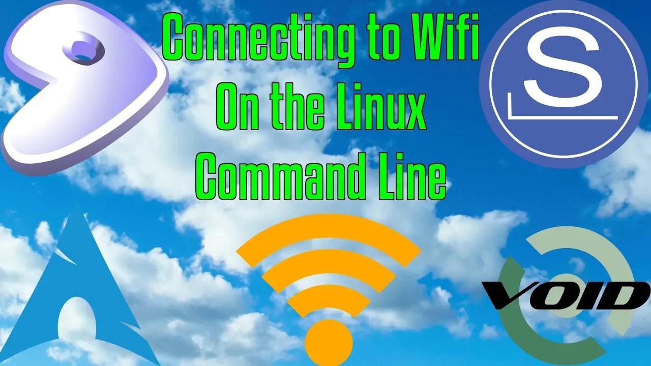 Connecting To Wifi From The Command Line