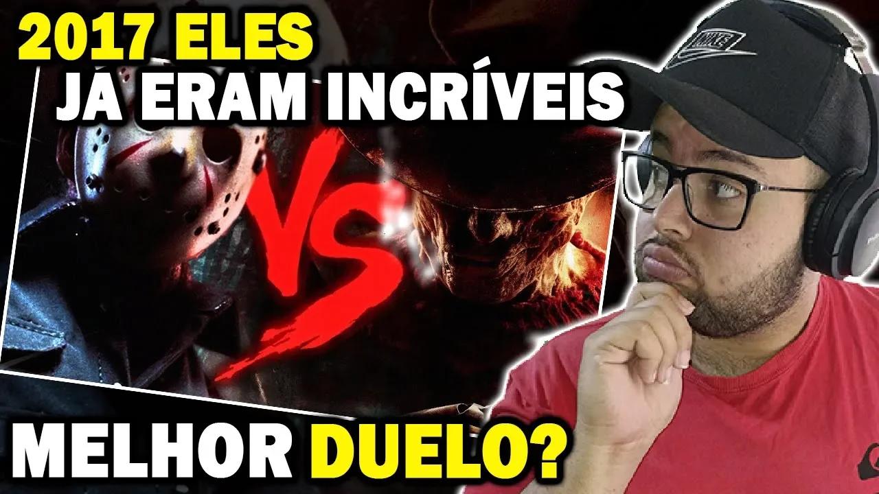ISRAEL REAGE: Freddy Krueger VS. Jason Voorhees | Duelo de Titãs ...