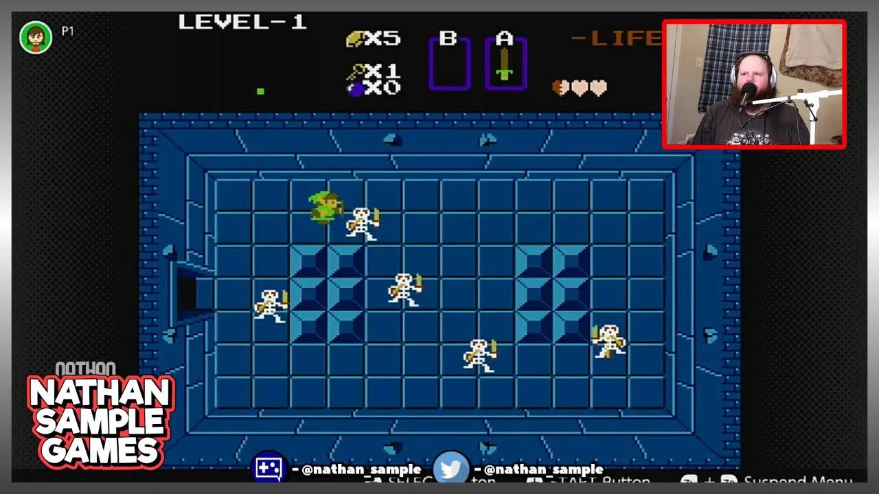 Playing Random NES games on Switch Online FULL STREAM - Nathan Sample Games