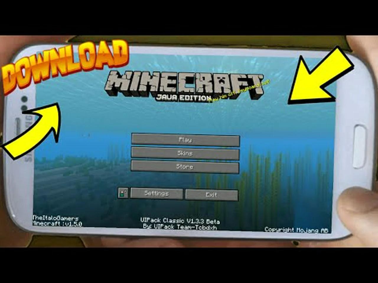 Descarga Minecraft Java Edition Para Android - Nuevo Minecraft Java Edition
