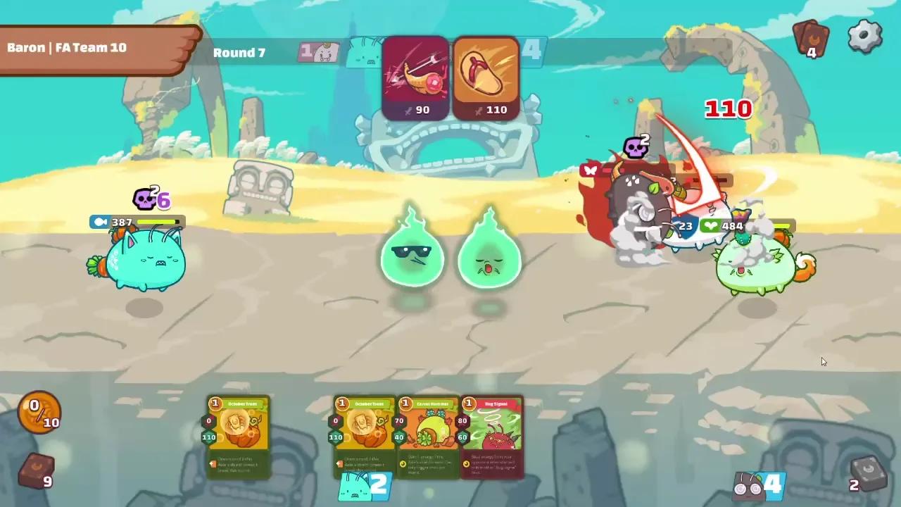 Axie infinity Arena Battles (1400+ Rank)