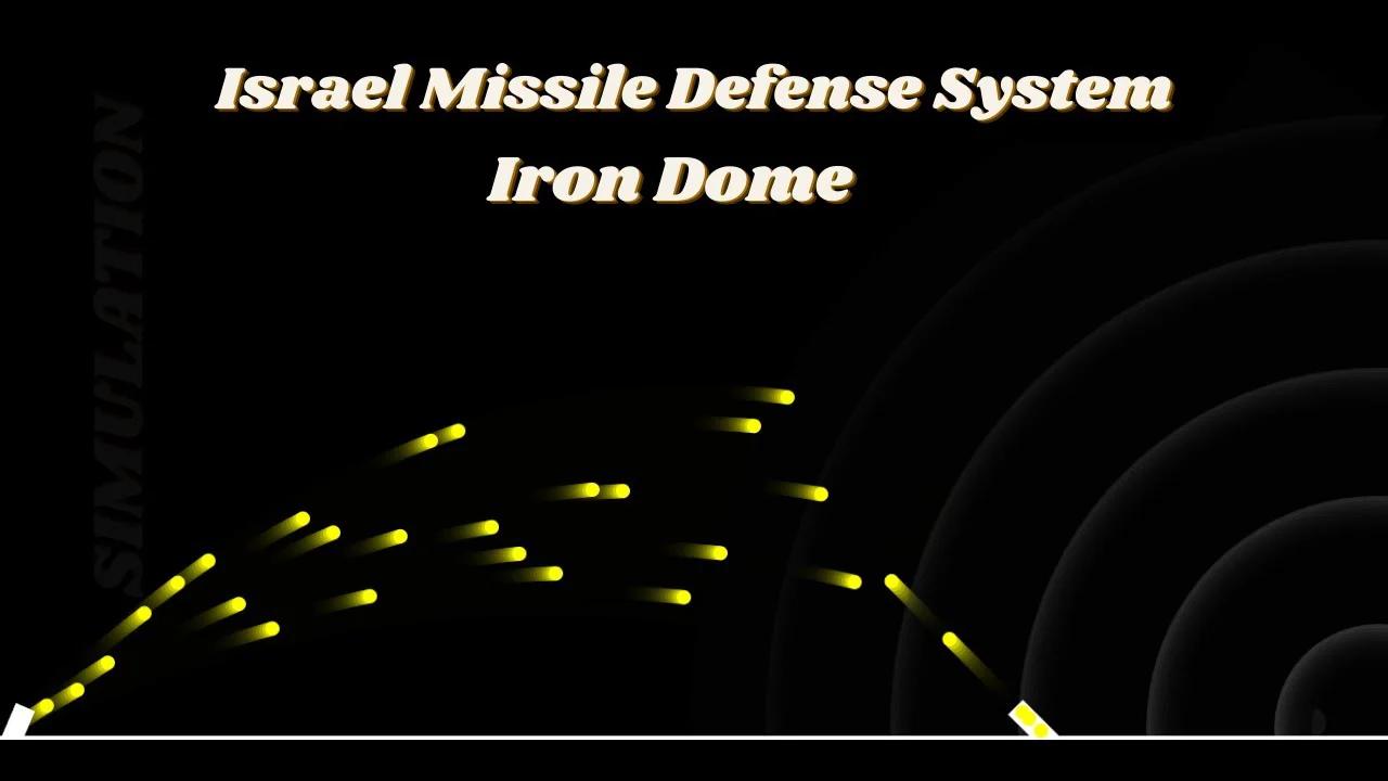 Israeli Missile Defense System | Iron Dome | Simulation