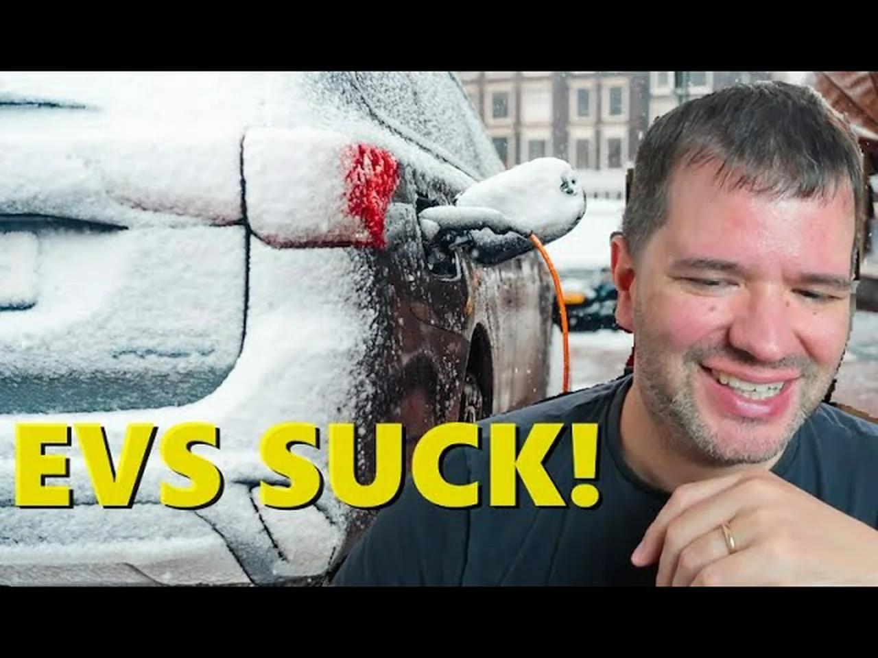 Stranded when it gets Cold⁉️Electric Cars are a NIGHTMARE‼️