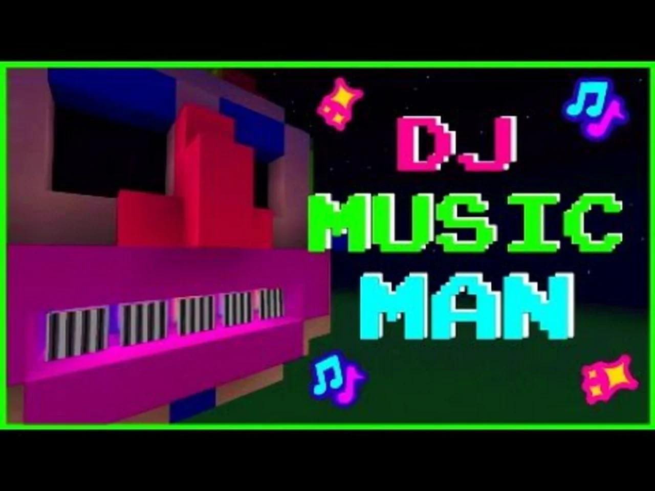 Minecraft | How To Build DJ MUSIC MAN!